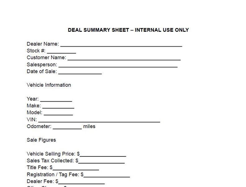 Rebuilt Inspection Checklist | Florida Car Dealer Compliance | Auto ...