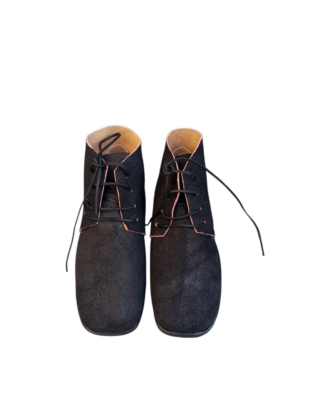Civil War Brogan Boots | Handmade Roughout Leather Military Repros - Etsy