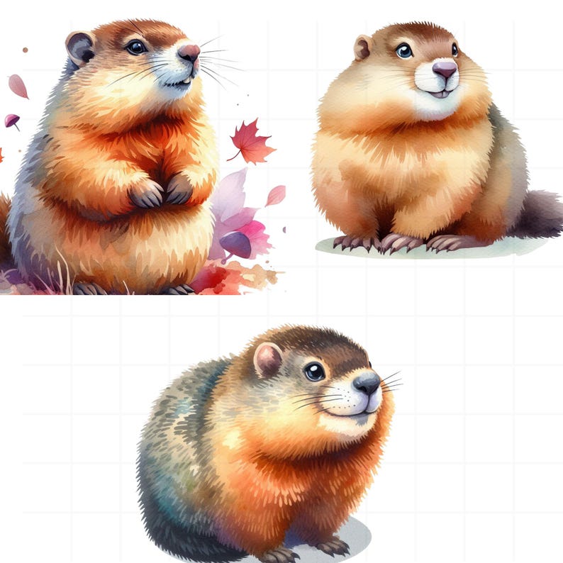 Groundhog Day Clipart Png,6 Groundhog Day Images Bundle, Happy ...