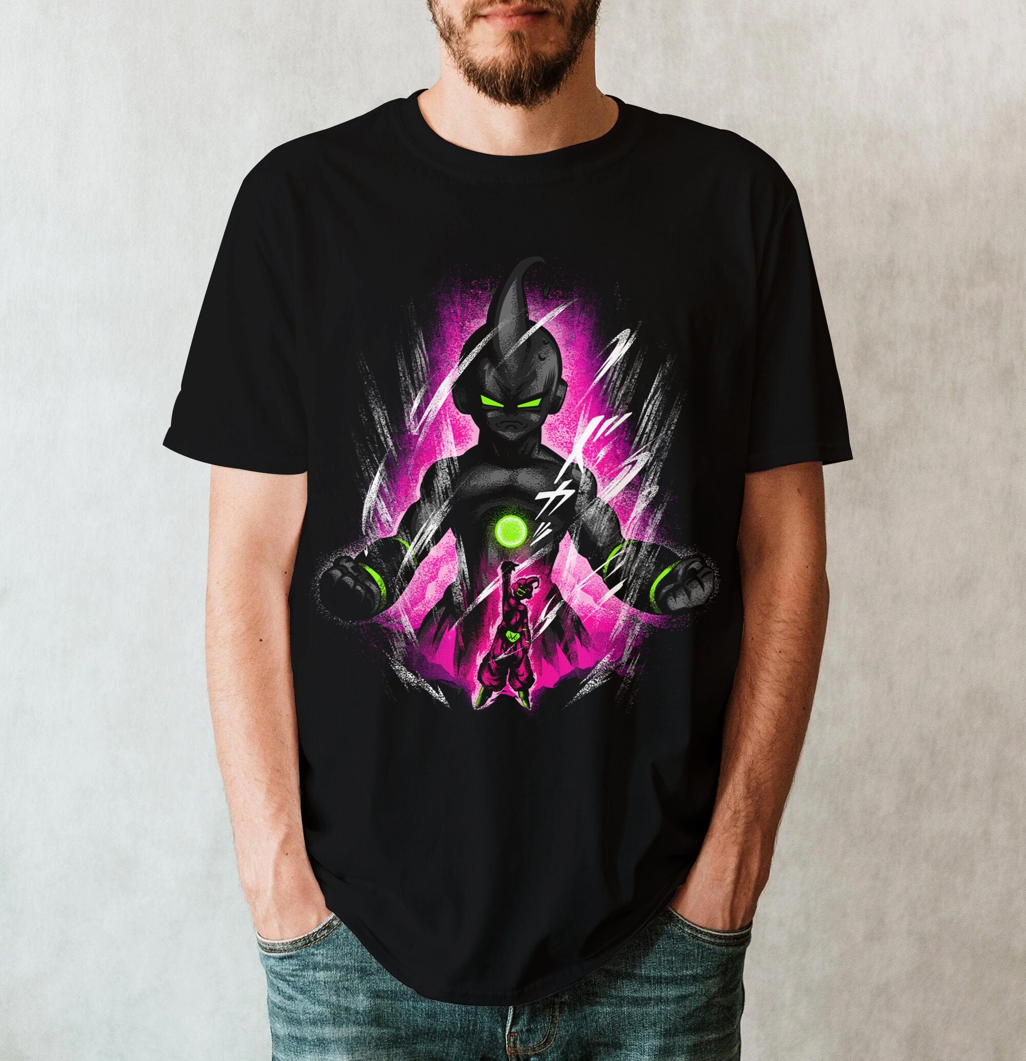 Majin Boo Dragon Ball DBZ Shirt, Majin Buu Super Saiyan