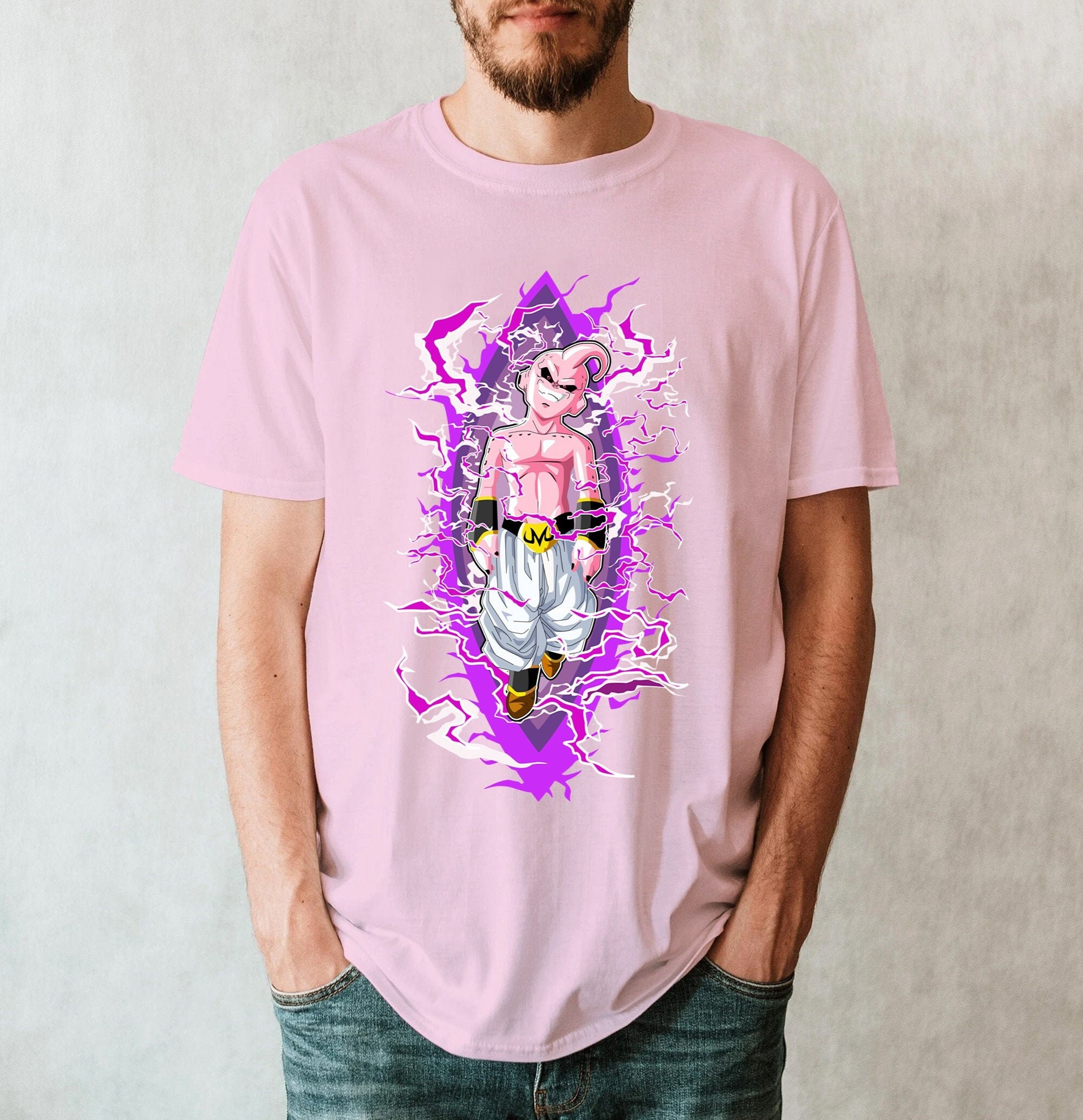 Majin Boo Dragon Ball DBZ Shirt, Majin Buu Super Saiyan