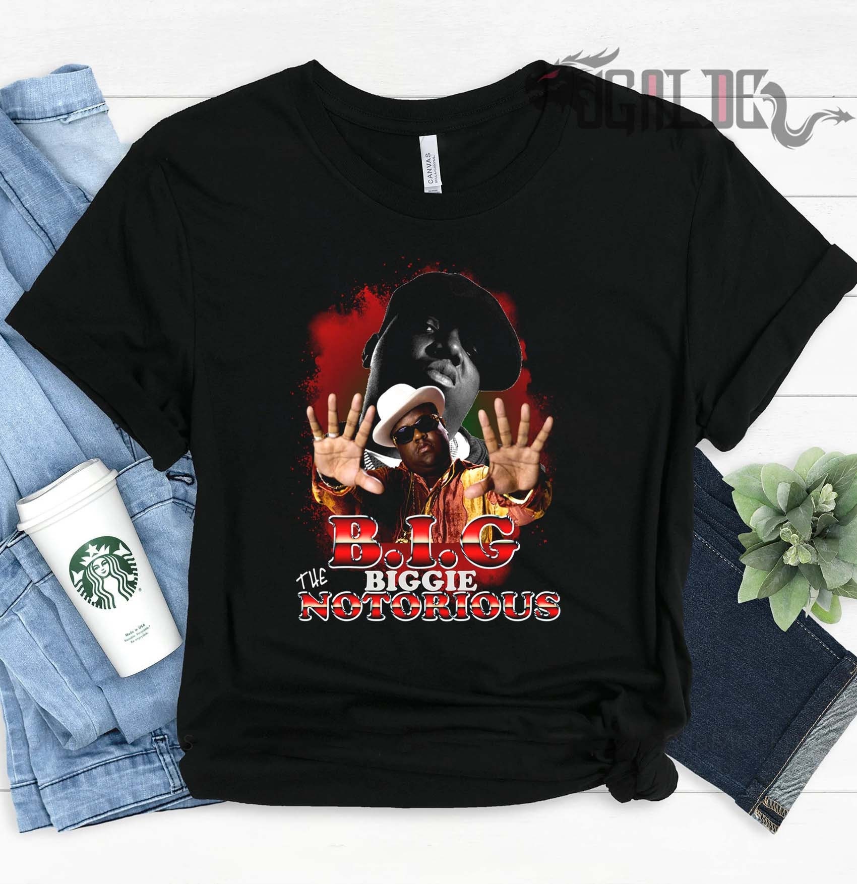 The Notorious BIG Biggie Smalls Shirt, Biggie Smalls Shirt