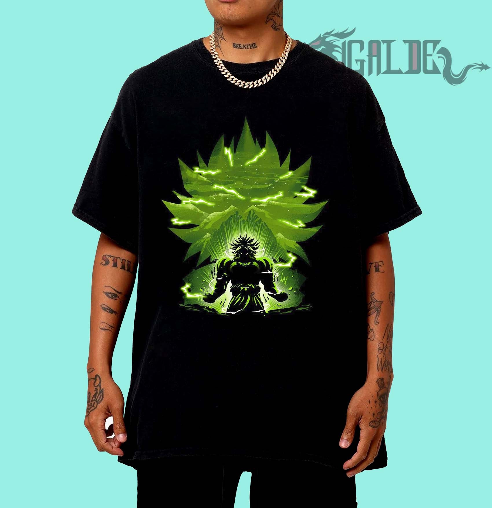 Broly Vintage Dragon Ball Super Hero DBZ Shirt Designed & Sold By ...