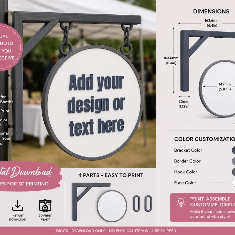 3d Print Vendor Displays - Etsy