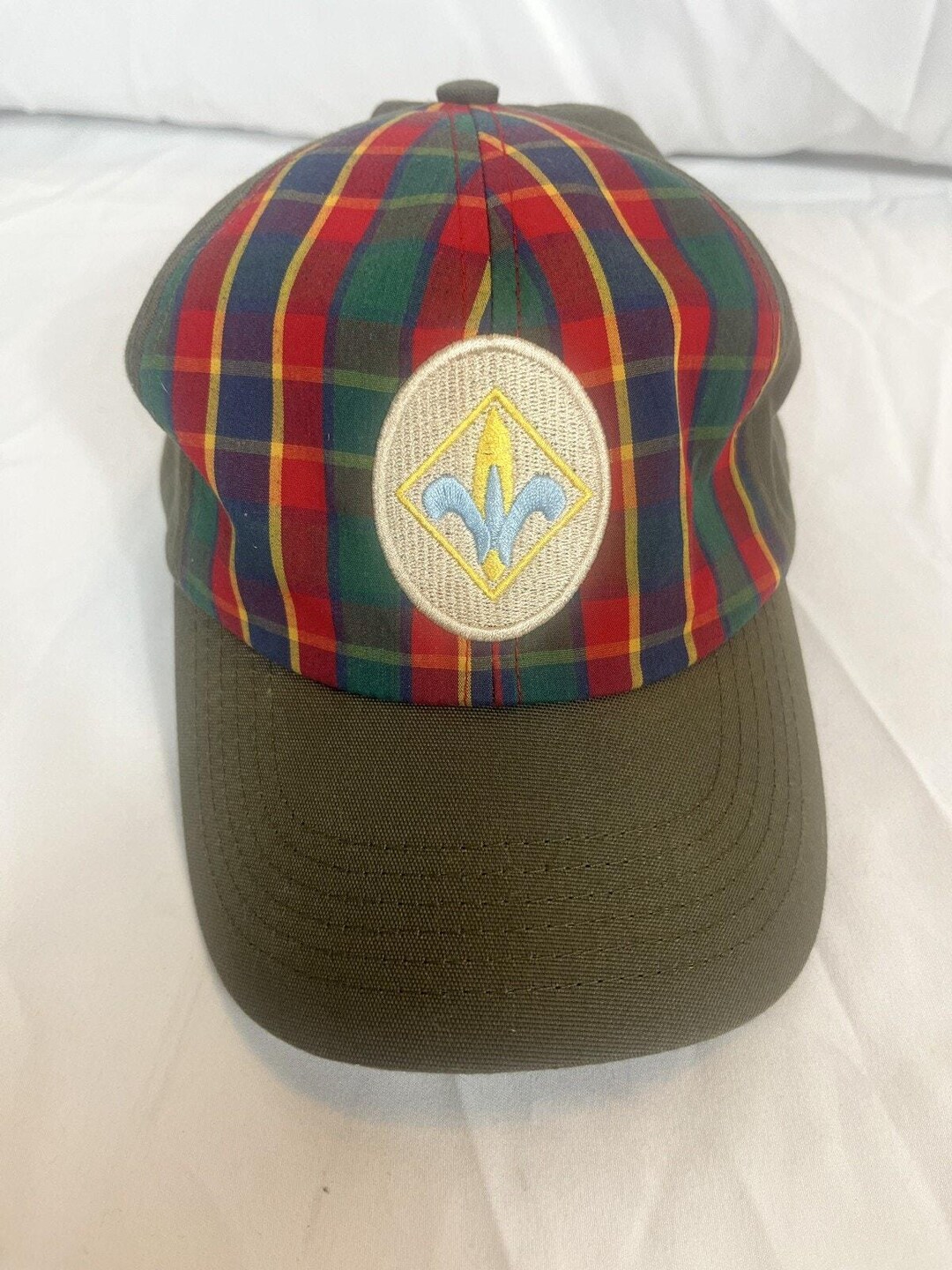 Webelos Cub Scouts Hat Cap M/L Boy Scouts of America BSA Plaid Twill - Etsy