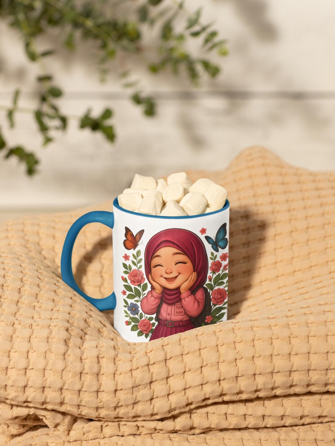 Personalized Muslim Girl Mug Hijabi Coffee Cup Islamic Gift 11oz/15oz 8 ...