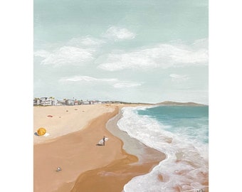 Modern Beach Art | Etsy