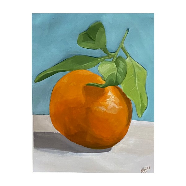 Orange Still Life - Etsy