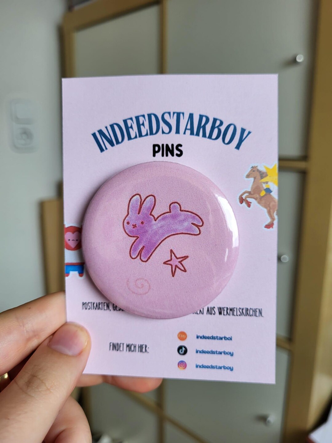 Kawaii Bunny Enamel Pin: Miffy-inspired Girlcore Accessory - Etsy