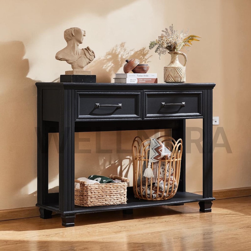 Rustic Open Console Table - Etsy