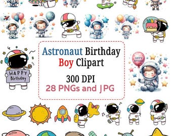Astronaut Numbers Clipart 10 PNG Astronaut Numbers Birthday PNG Space ...