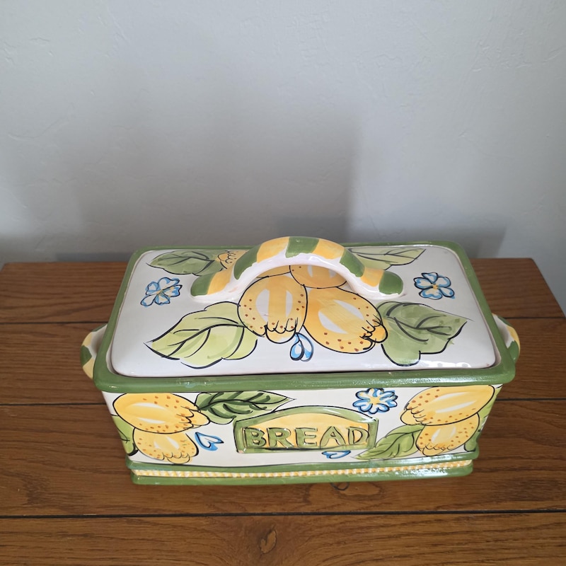 Vintage Bread Box - Etsy