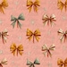 Pink Retro Glam Christmas Paper, 50 Scrapbook Pages (digital Download ...