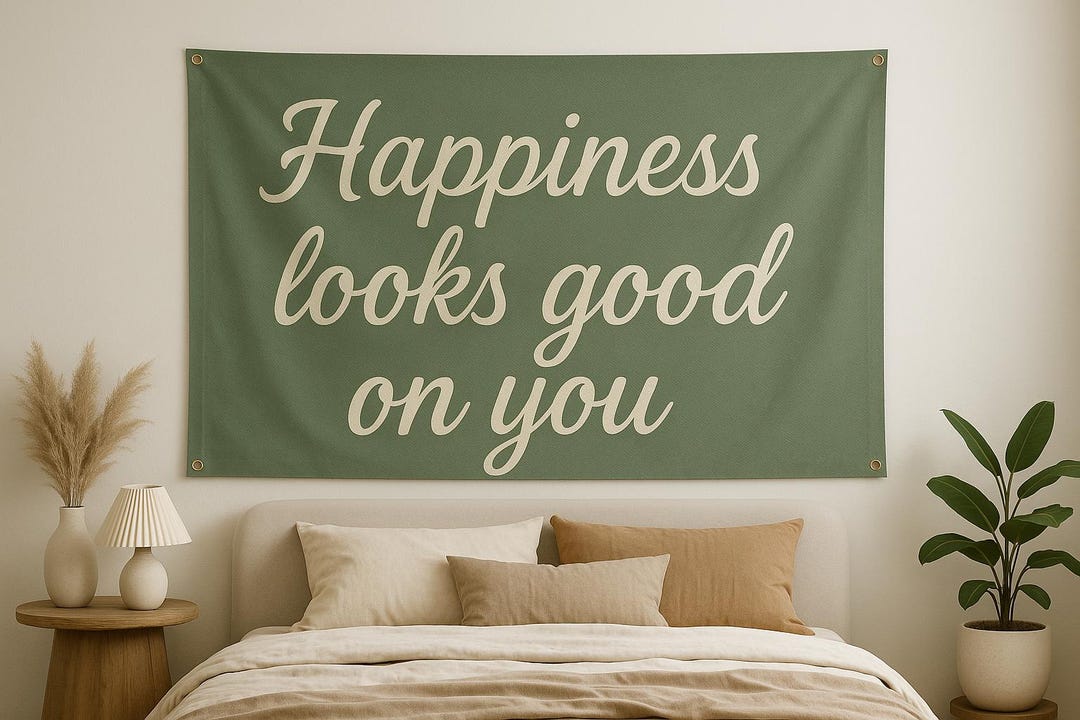 Motivational Quote Wall Flags/ Banners - Etsy