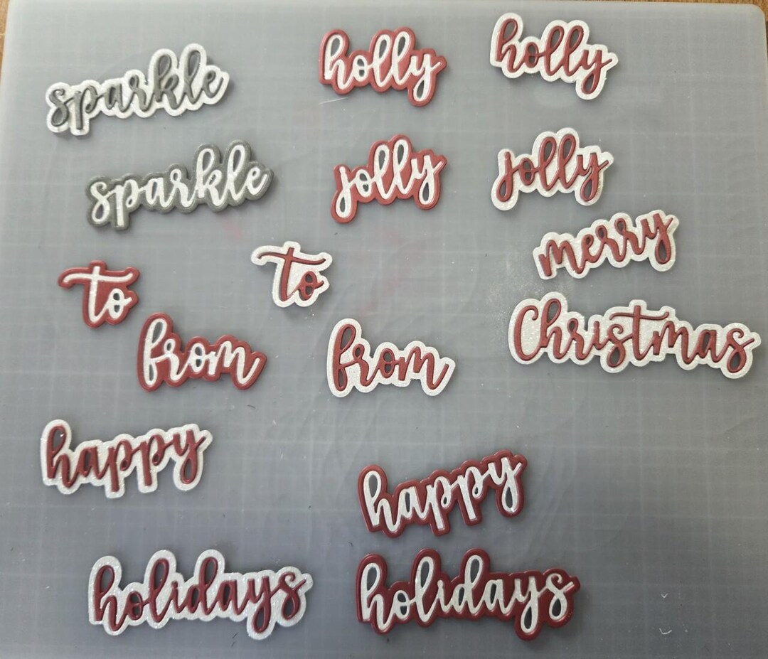 Die Cut Outs for Scrapbooking & Cardmaking - Etsy