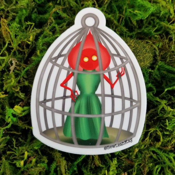 STICKER: Flatwoods Monster Cryptid Waterproof Vinyl Sticker - Etsy