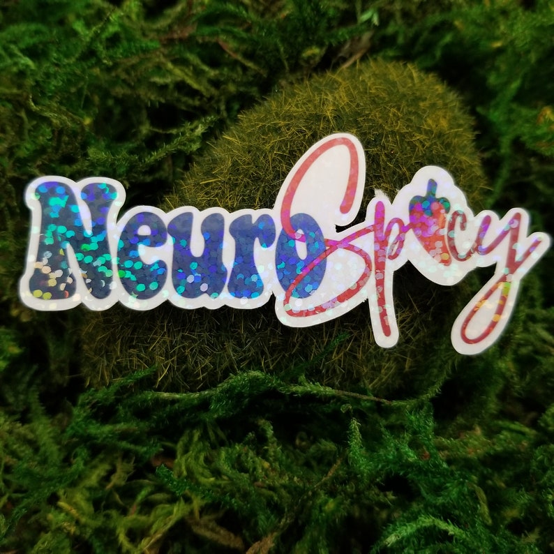 STICKER: ADHD Sticker Neurodivergent Stickers Neurospicy - Etsy