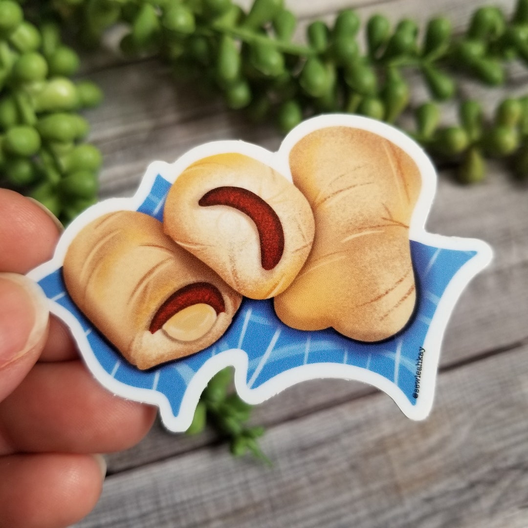 Sticker: Pepperoni Roll West Virginia Sticker, West Virginia Food Art ...