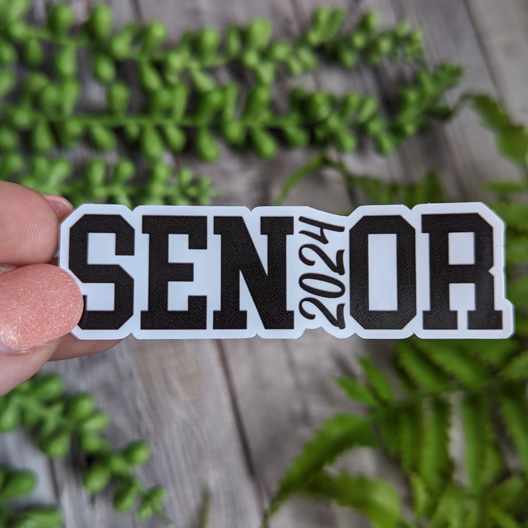 STICKER: Senior 2024 Sticker - Etsy