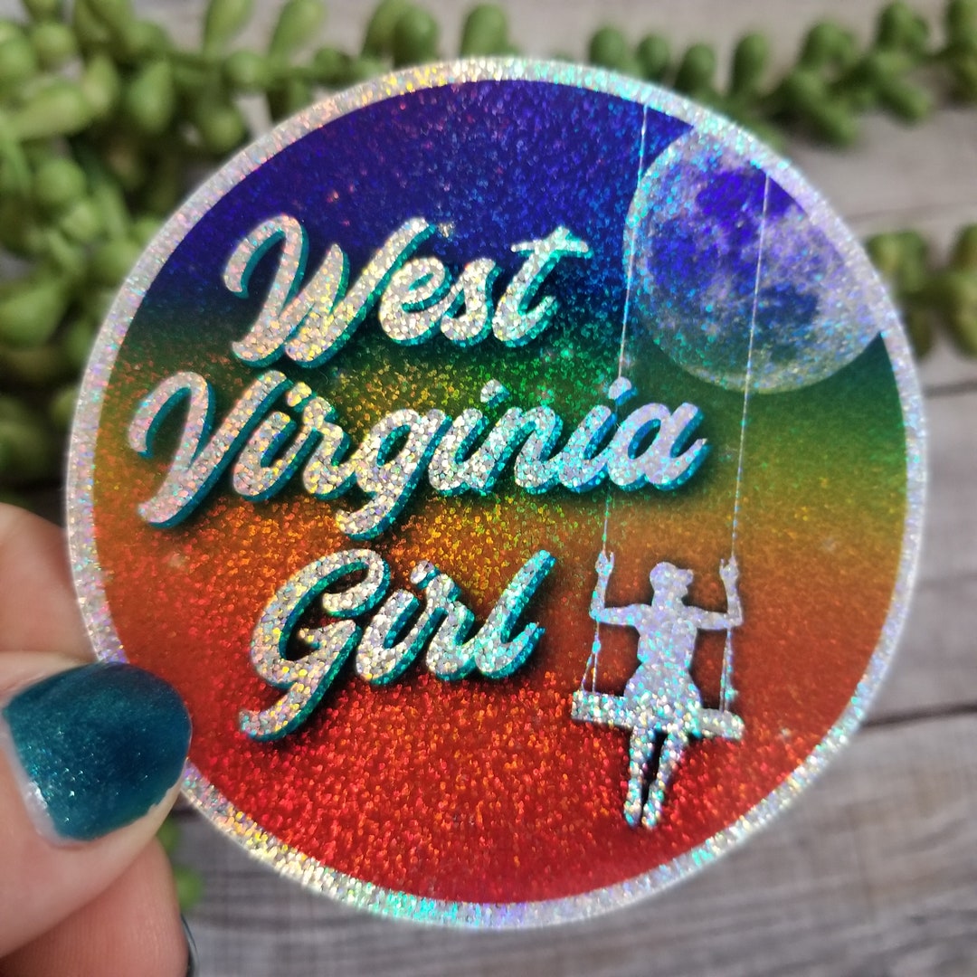 STICKER: West Virginia Girl Sticker, West Virginia Decal, Waterproof WV ...