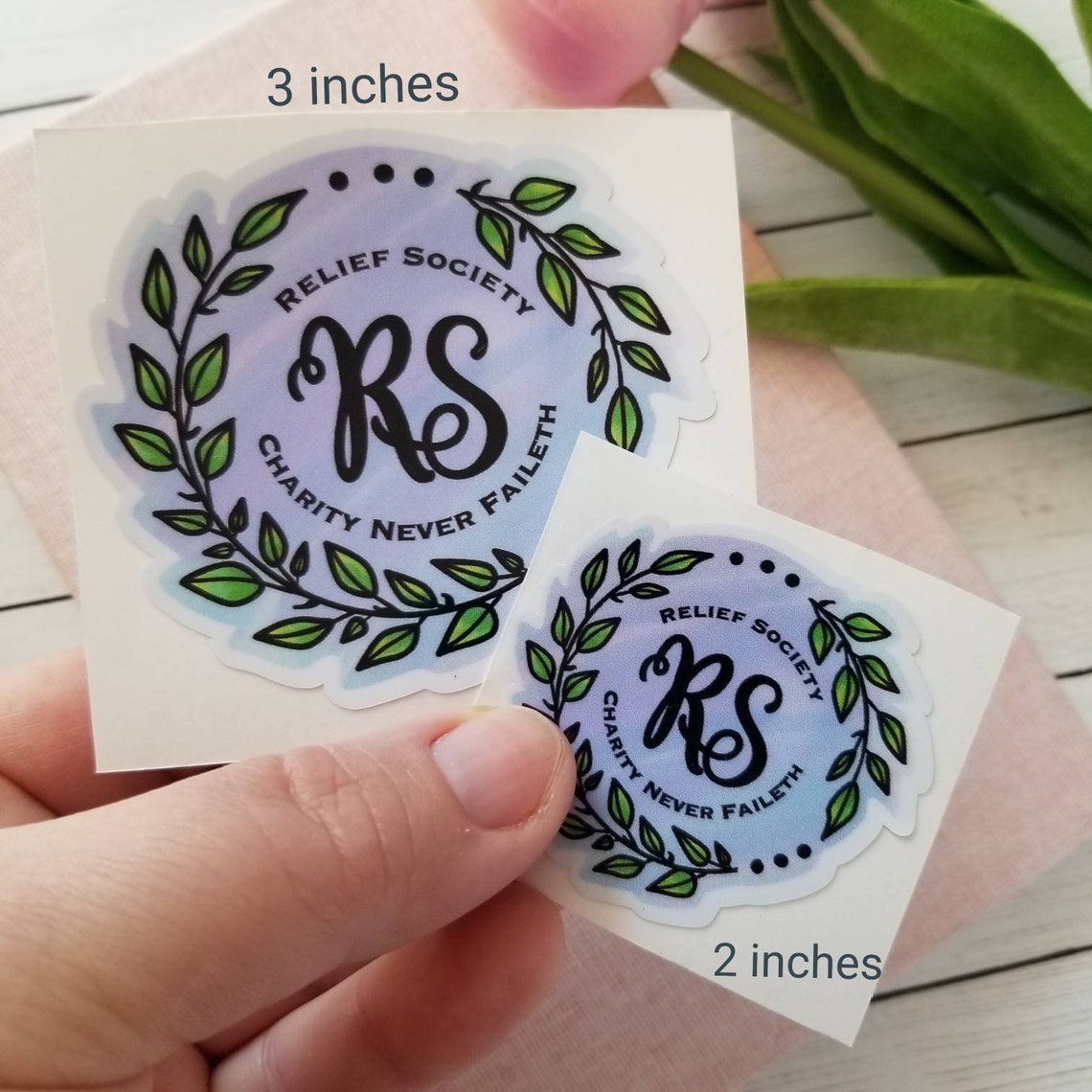 STICKER: Relief Society Logo Waterproof Vinyl Sticker 2 In - Etsy