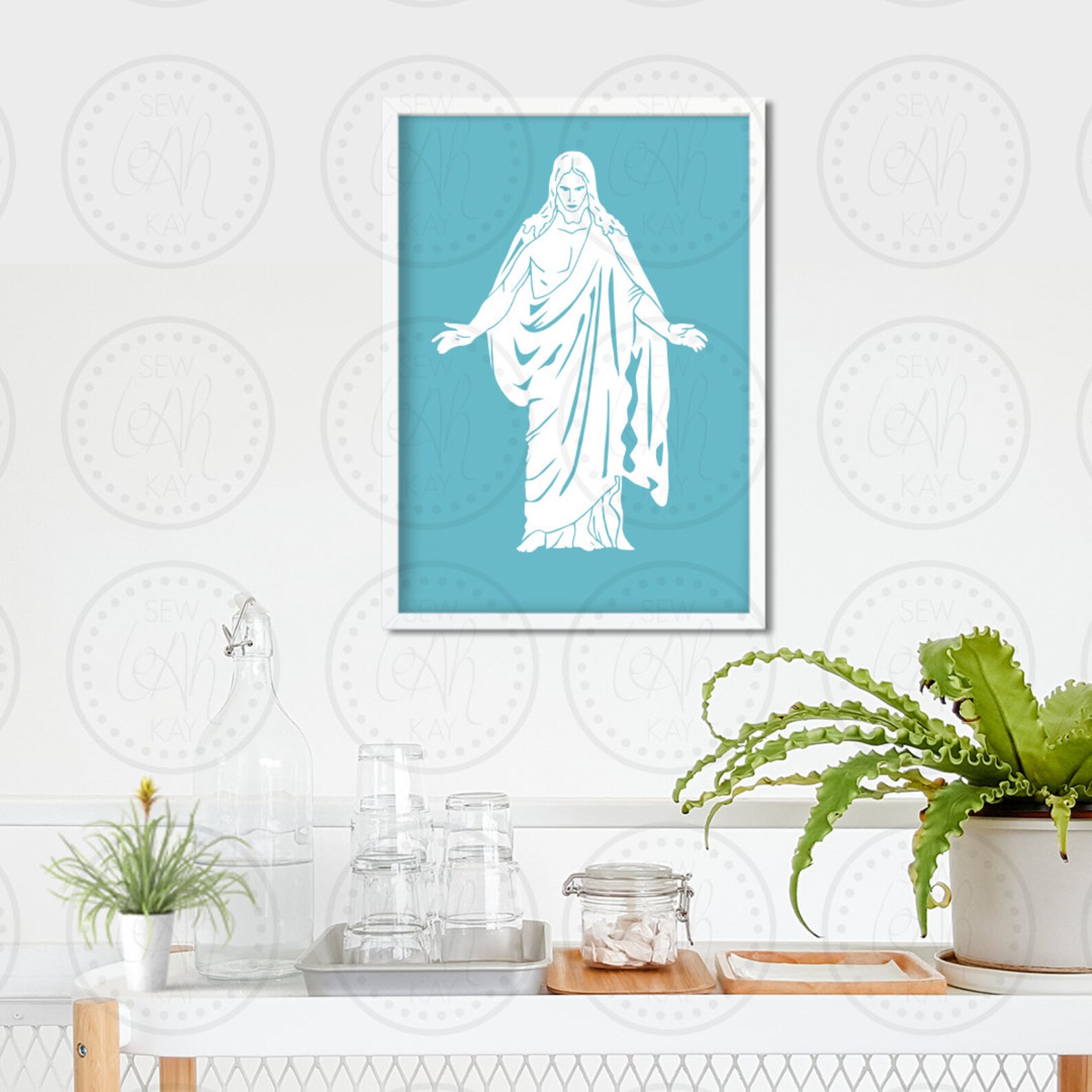 Christus SVG LDS svg Jesus Christ png Church of Jesus | Etsy