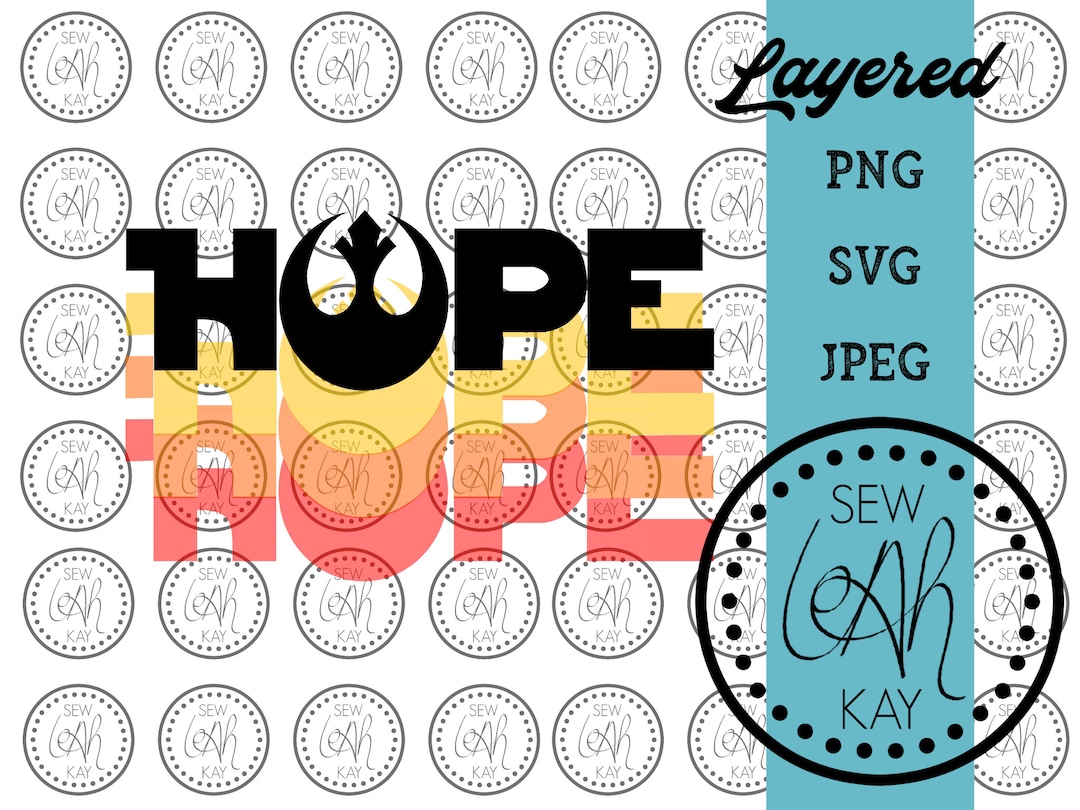 Rebellion Hope SVG, Står Wars SVG, Rebellions Are Built on Hope ...