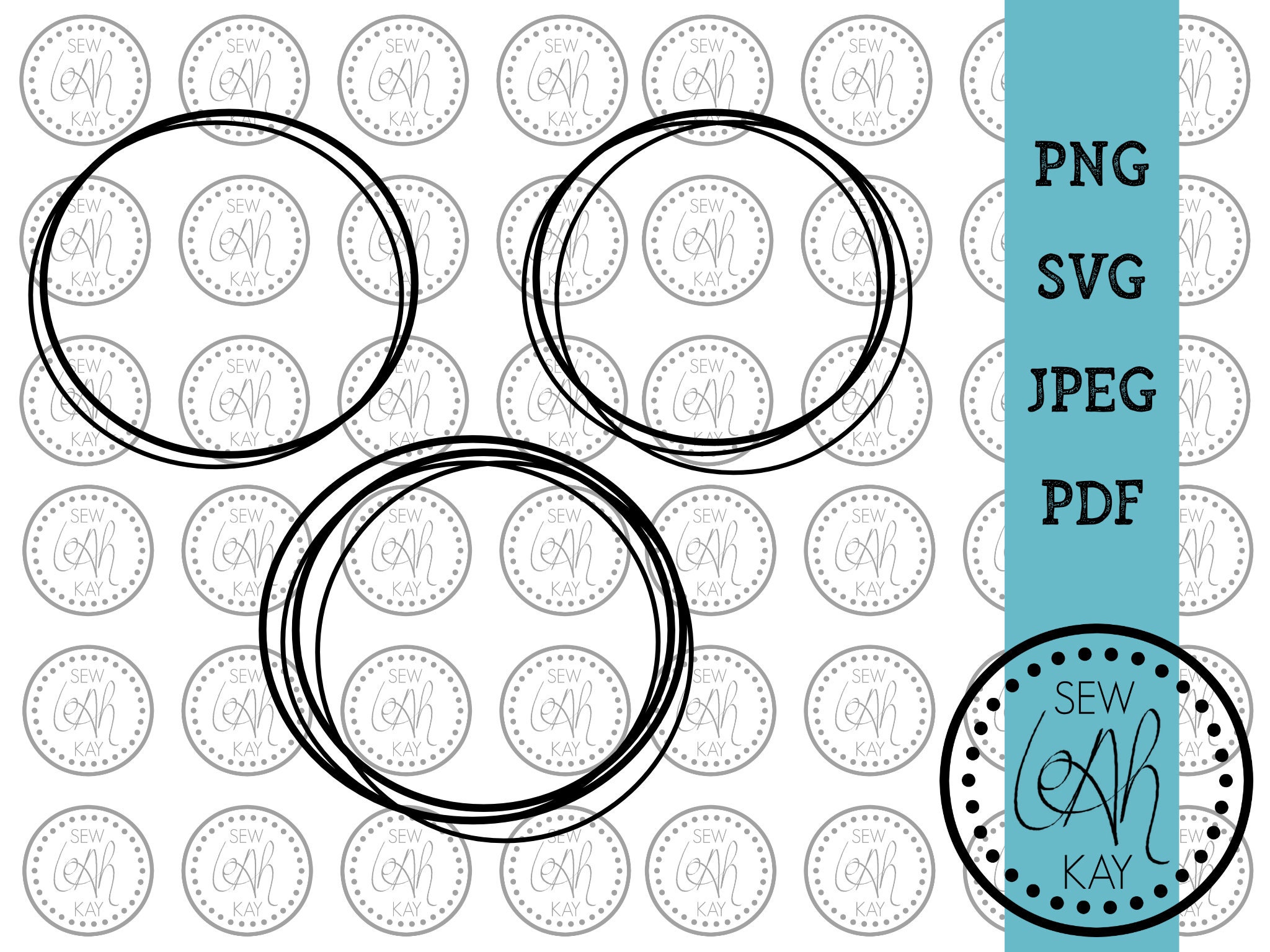 Circle Frame SVG Pack Welcome Sign svg Wedding Cut file | Etsy
