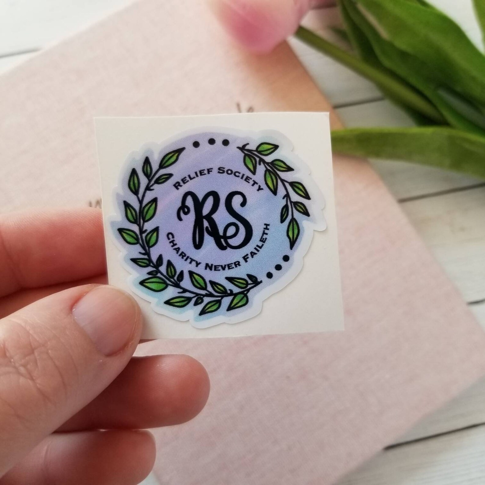 STICKER: Relief Society Logo Waterproof Vinyl Sticker 2 In - Etsy