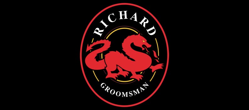 Personalised Dragon Stout Bottle Label - Any Name, Short Message Wray ...