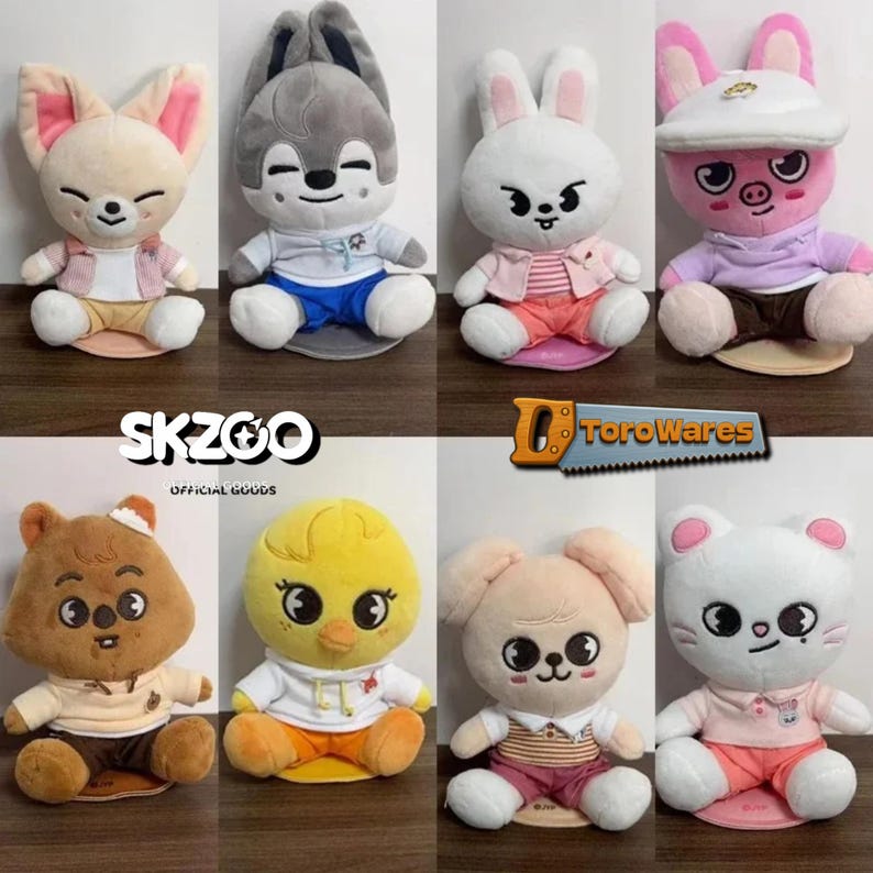 Skzoo X Zootopia 2 Inspired 20cm K-pop Band Plushies Stray Kids - Etsy ...