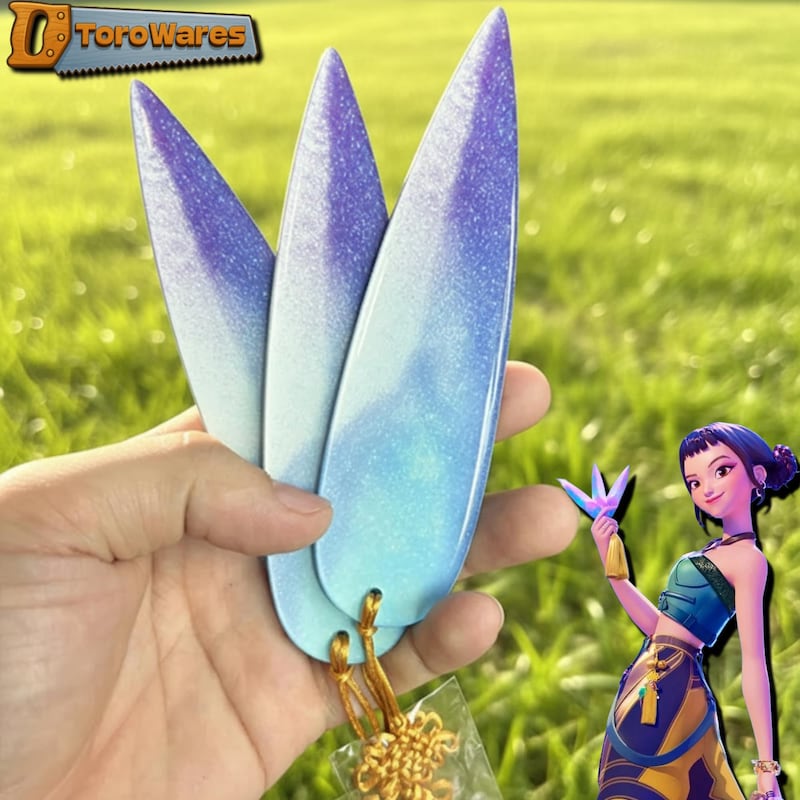 3d Printed Cosplay Kunai - Etsy UK