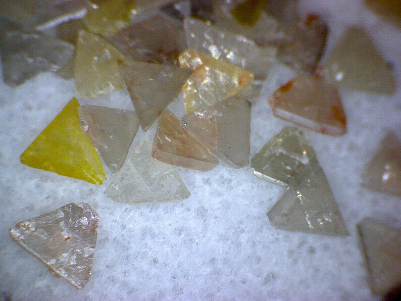 Beautiful Macle Twinned Diamond Crystal Lot - Etsy