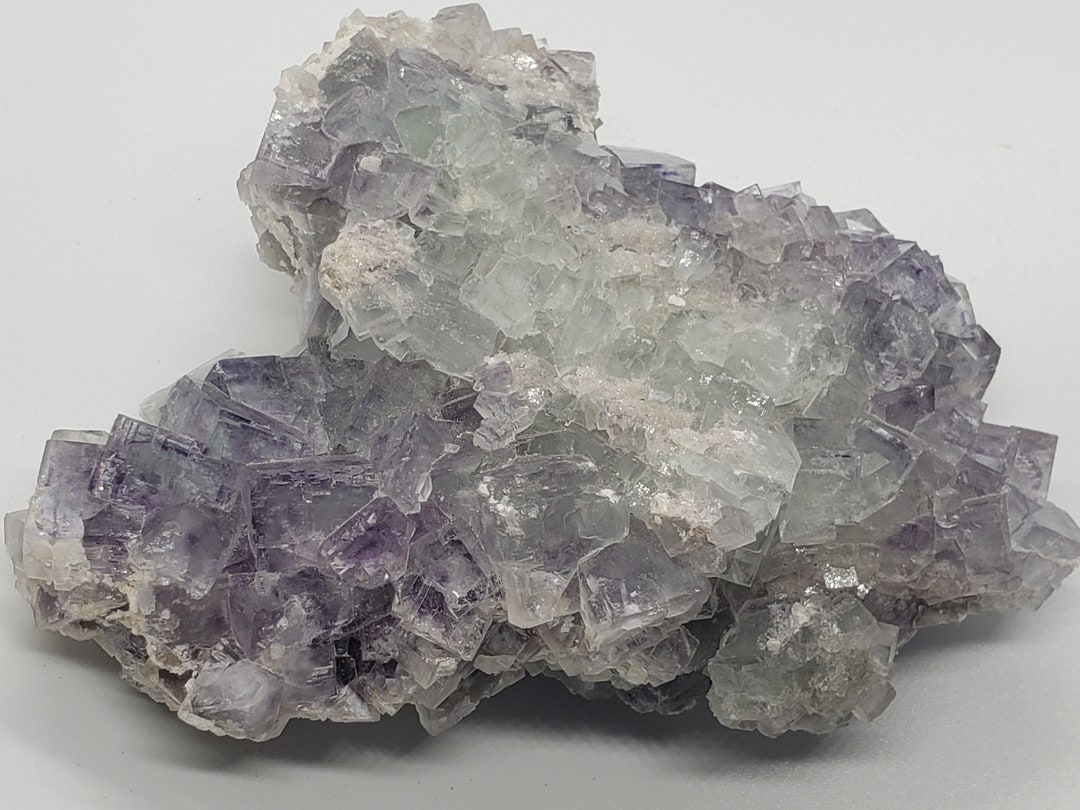 Beautiful Bi Color Fluorite Specimen - Etsy