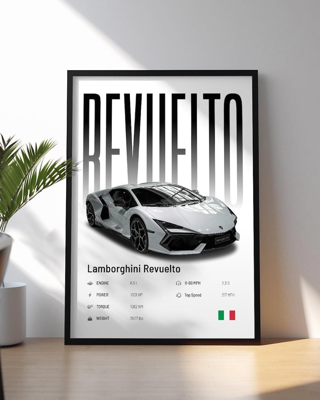 Lamborghini Revuelto Poster | Hyper Car Wall Art - Etsy