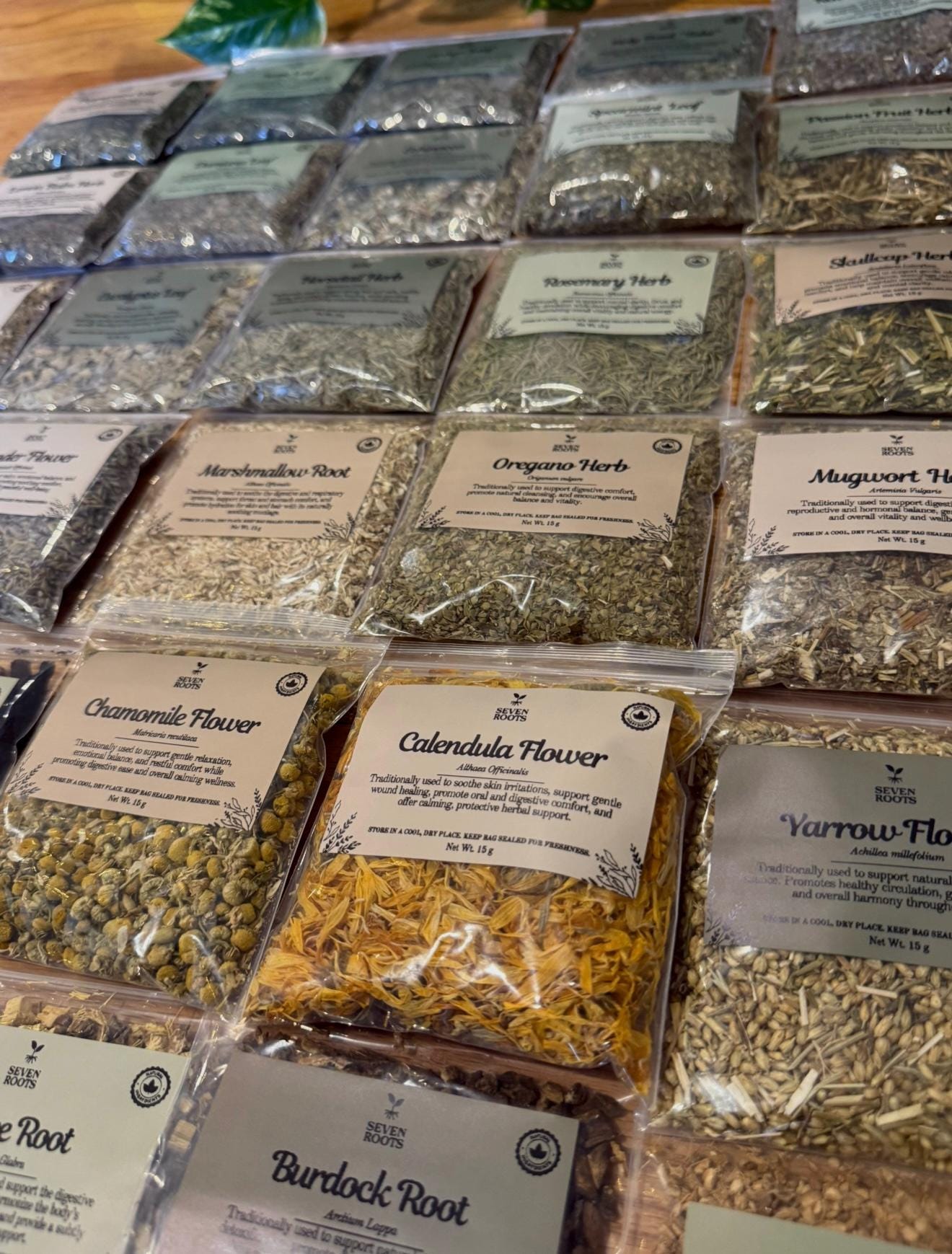 Organic Loose Herbs | Seven Roots Apothecary, Natural Dried Botanicals ...