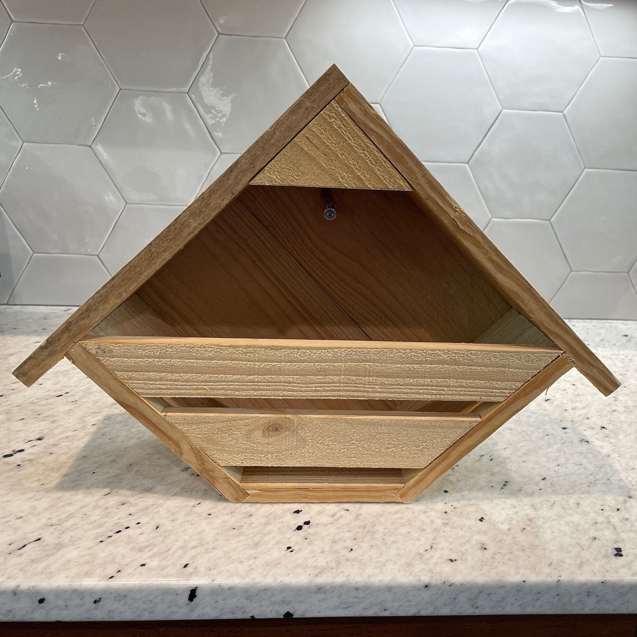 Cedar Mourning Dove/wren Nesting BOX House Sturdy Handmade Ready to ...