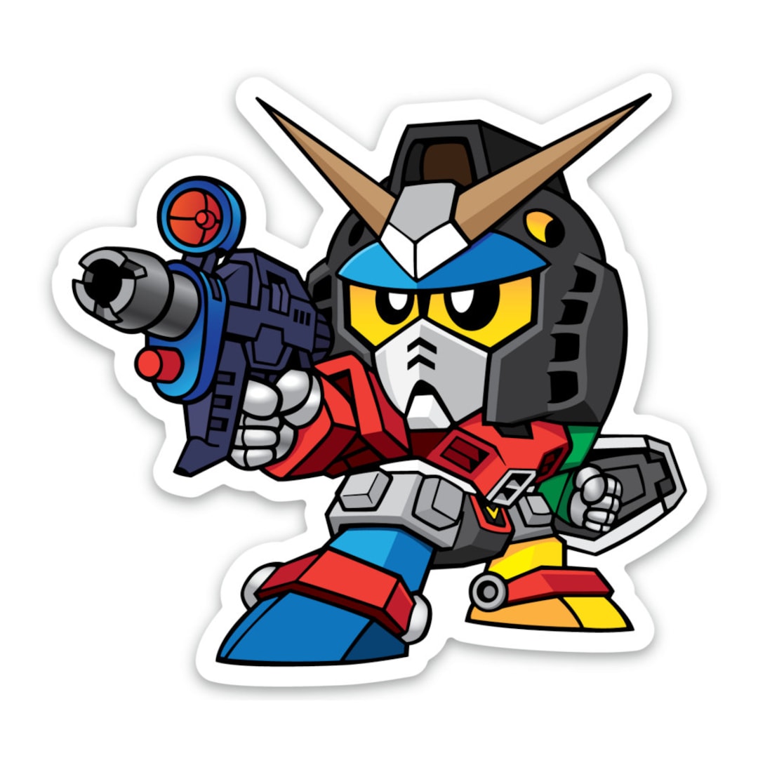 SD Beast King Lion Go | Gundam Voltron Sticker - Etsy