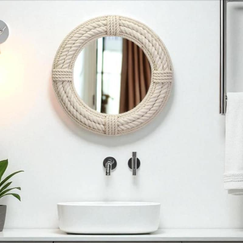 Rope Mirror Beach - Etsy UK