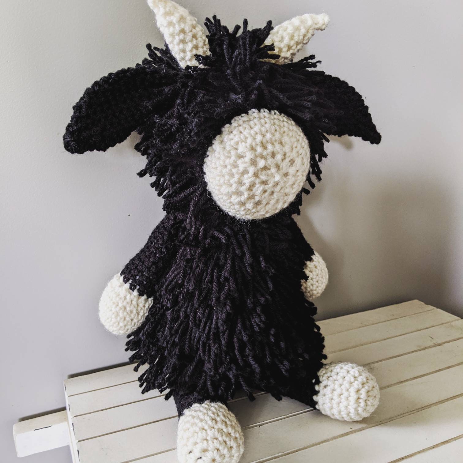 Gary the Goat Crochet Goat Stuffed Animal - Etsy