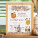 Fall Signature Drinks Sign: Autumn Cocktails Bar Menu (template) - Etsy