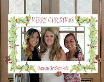 Christmas Photo Booth Frame, Photo Booth Frame Christmas, Christmas ...