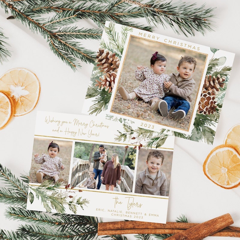 Rustic Holiday Cards - Etsy