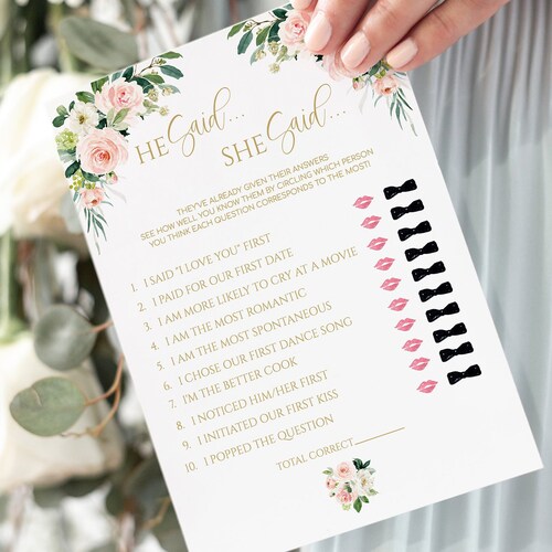 Printable Blush Pink And Gold Floral Advice For The Etsy