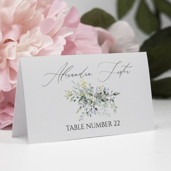 Tented Place Cards - Etsy