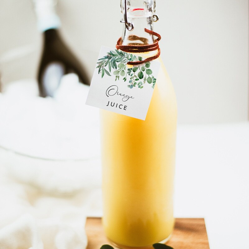 Mimosa Bar Labels - Etsy