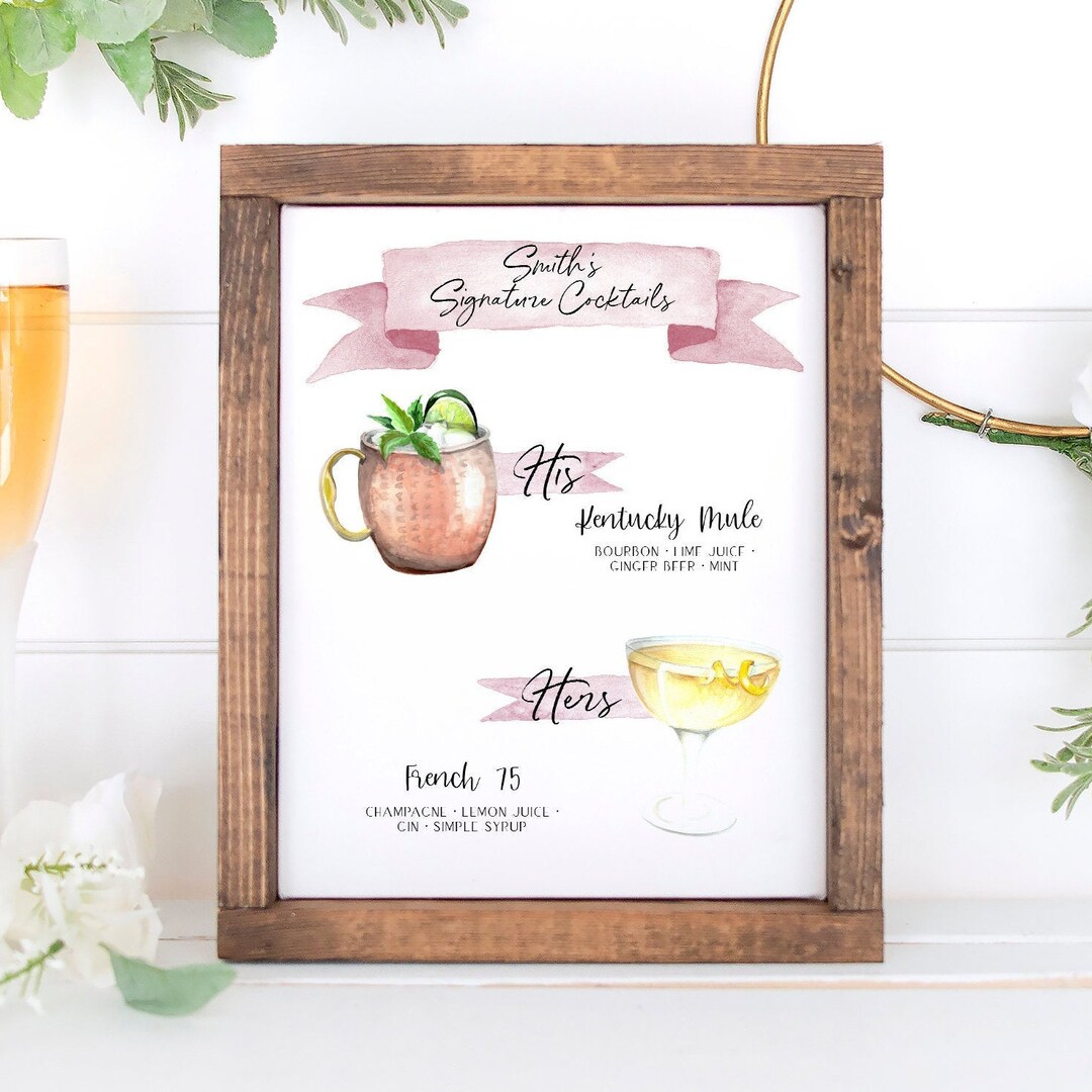 Design Your Own! 7,000+ Drink Images/garnishes Included, Signature ...