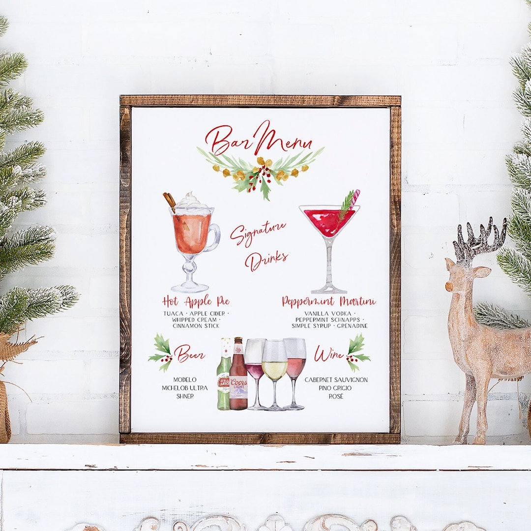 Design Your Own! 650 Drink Images + Garnishes Included, Wedding Bar ...
