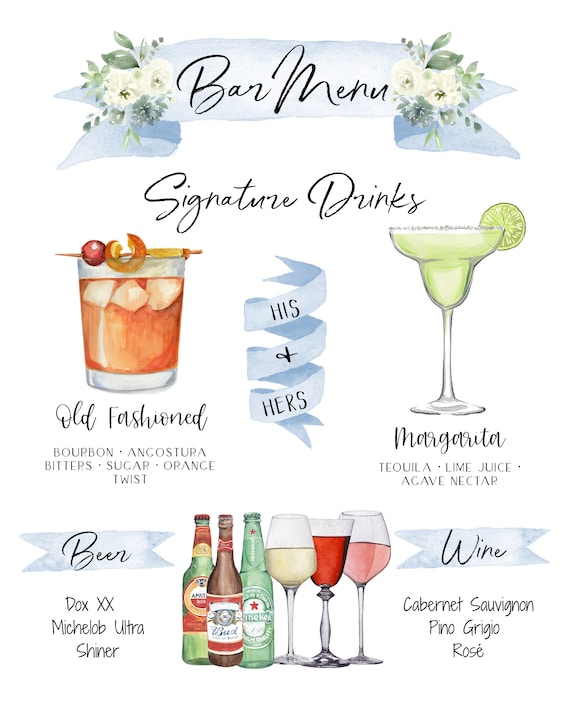 Signature Drinks