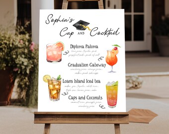 Graduation Party Drink Sign - Etsy